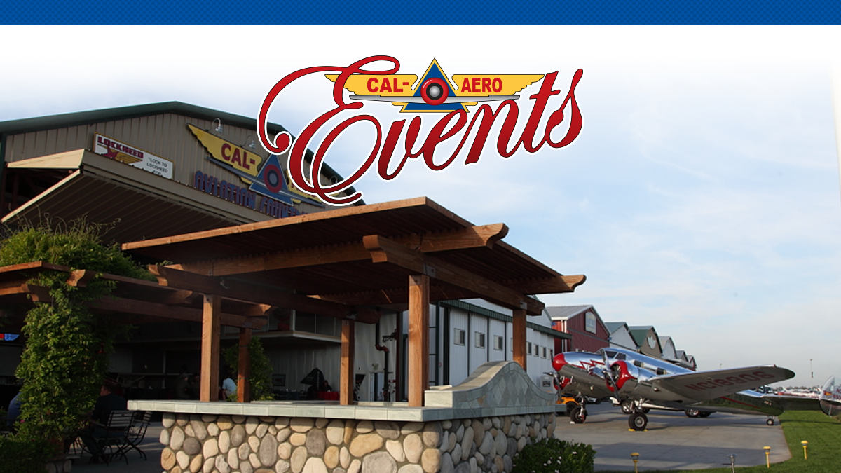 Cal Aero Events - Weddings, Corporate & Special Events, & More!